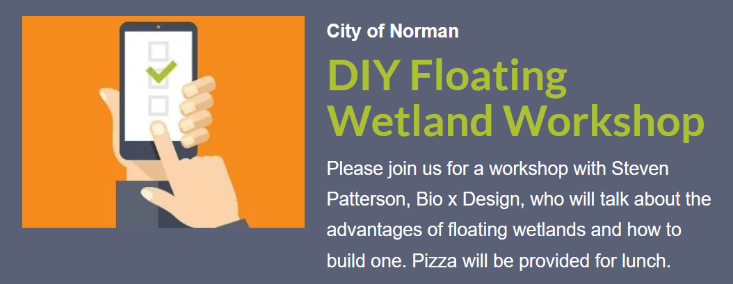 Materials to build a floating wetland – Bio x Design